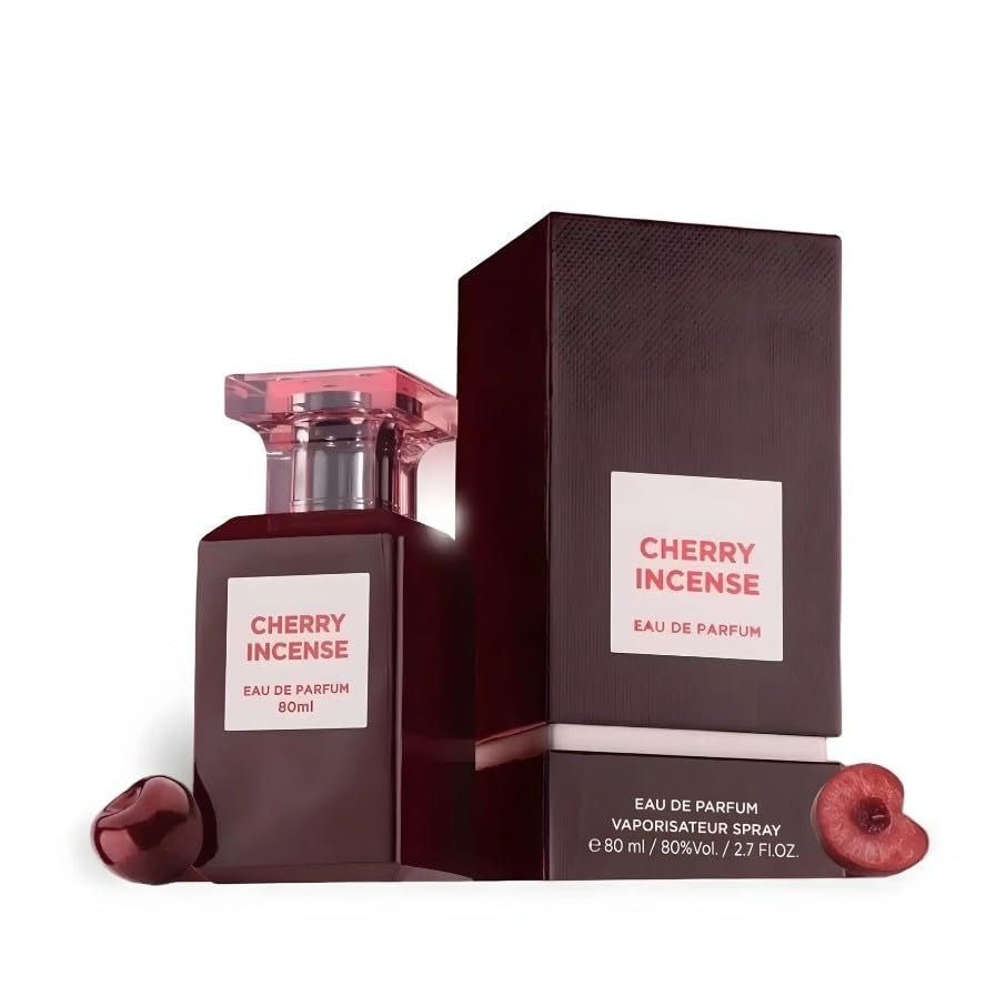 Cherry Incense – Fragrance World Eau de Parfum 80ml – Ameer Parfums